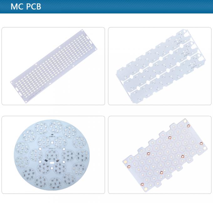 6oz Cem 1 Alu PCB High CTI 600 Double Sided Circuit Board