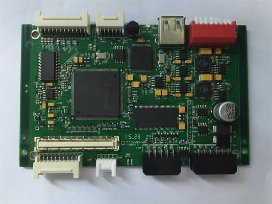 SMT DIP Automotive PCBA Rigid Flexible CEM1 10 Layer Pcb Fabrication